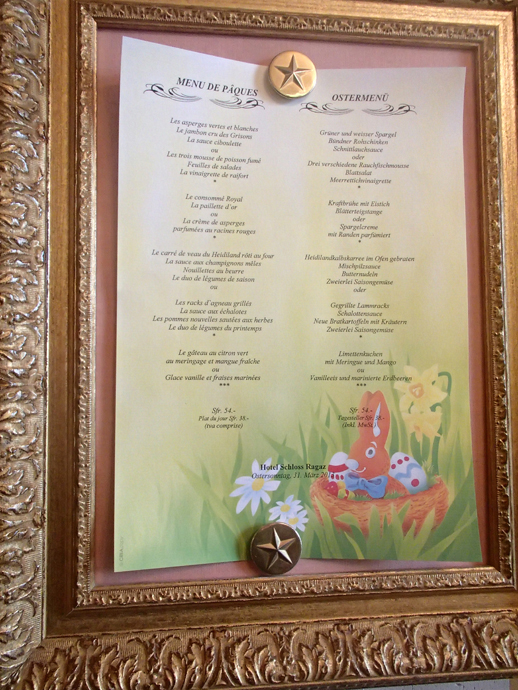 Traditional Easter egg hunt at the Hotel Schloss Bad Ragaz – Vivamost!